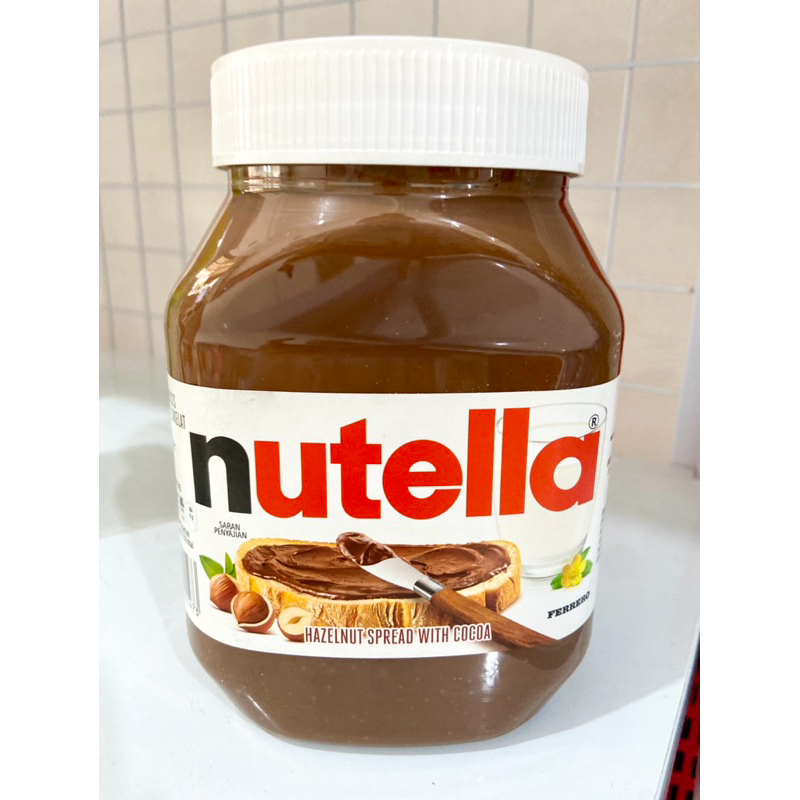 Jual selai coklat nutella spread with cocoa varian 680g dan 1000g ...