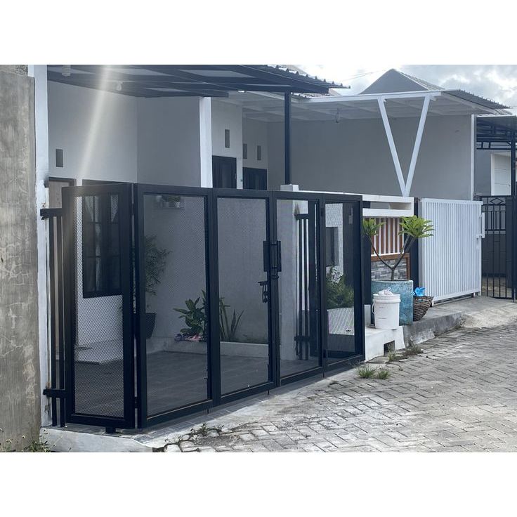 Jual PAGAR PERFORATED MODERN MASAKINI DENGAN KONSEP ONE WAY | Shopee ...