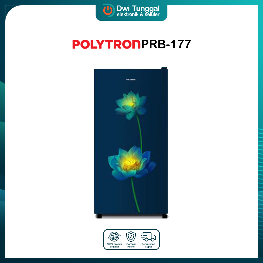 Jual Polytron PRB-177LB - Kulkas 1 Pintu Metallic 170 Liter | Shopee ...