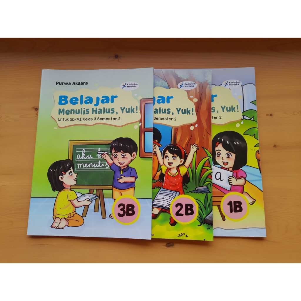 Jual BUKU BELAJAR MENULIS HALUS KELAS 1 2 3 BUKU PANDUAN | Shopee Indonesia