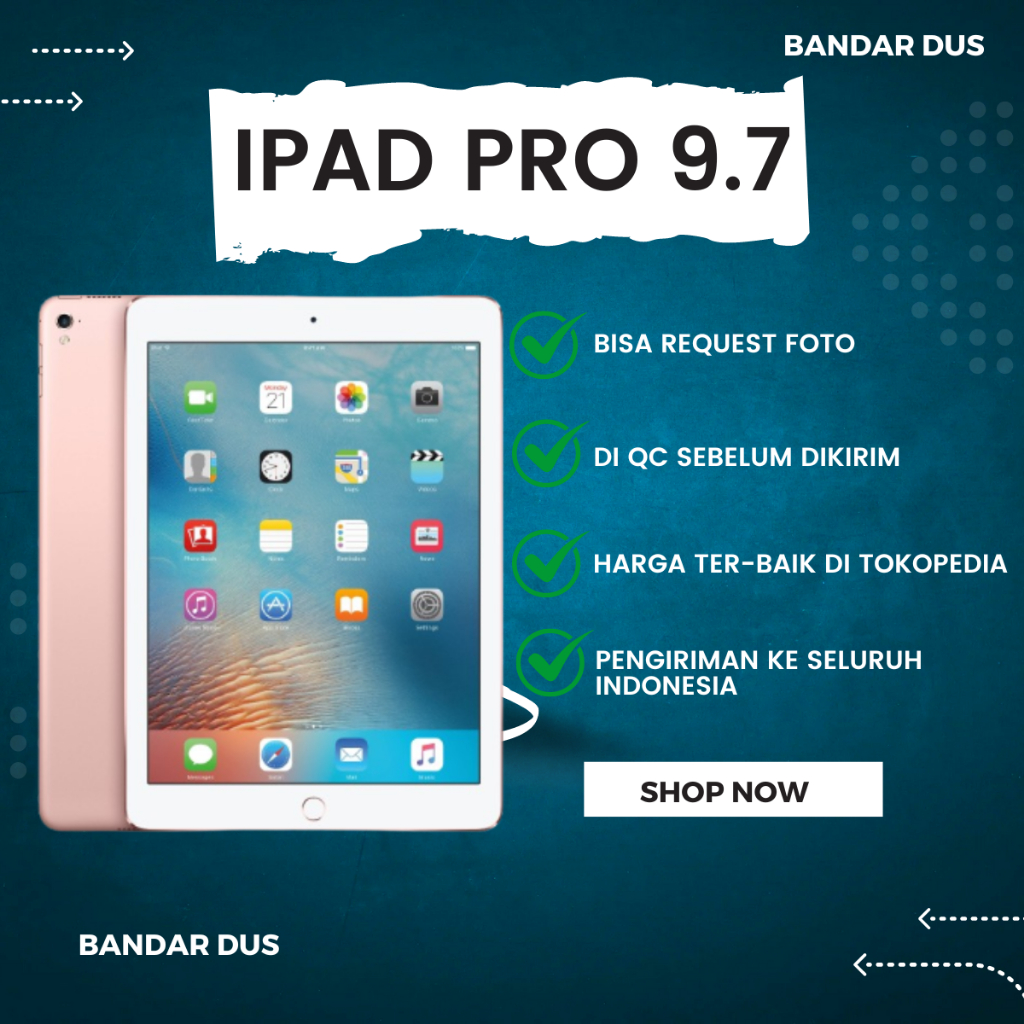 Jual Ipad Pro 9.7 2016 inch 32GB 128GB Second | Shopee Indonesia