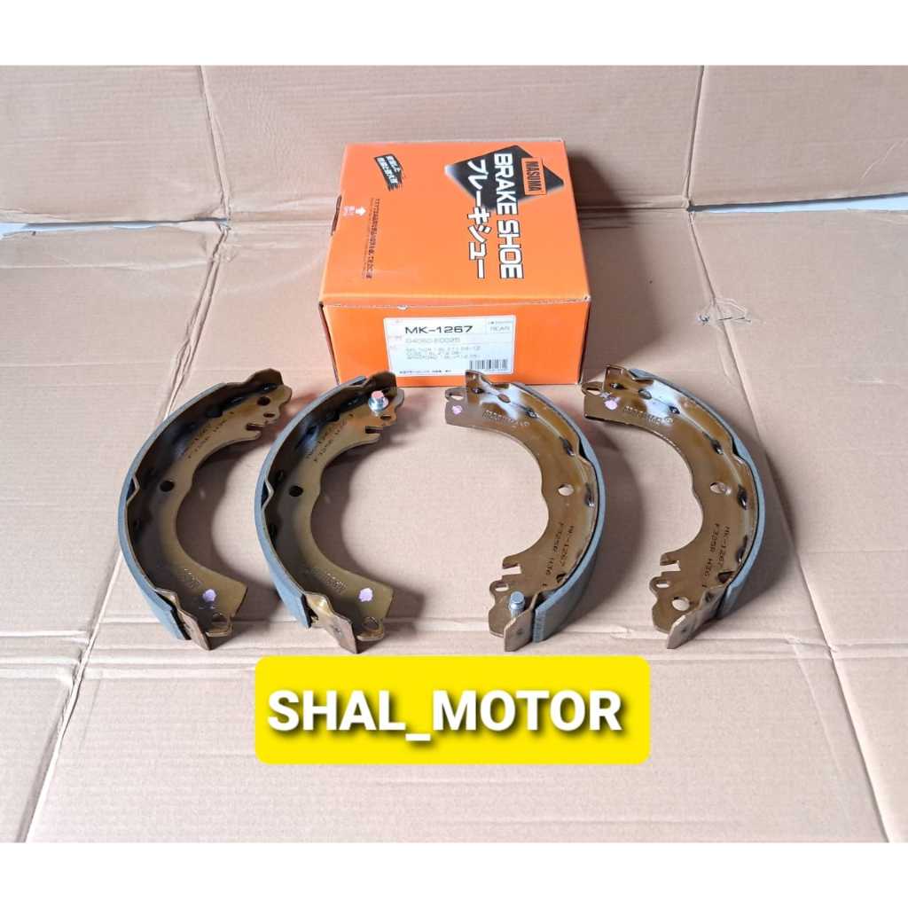 Jual Kampas rem belakang Nissan Livina X gear 2 baris th 2007-2017 Original Masuma Japan ...