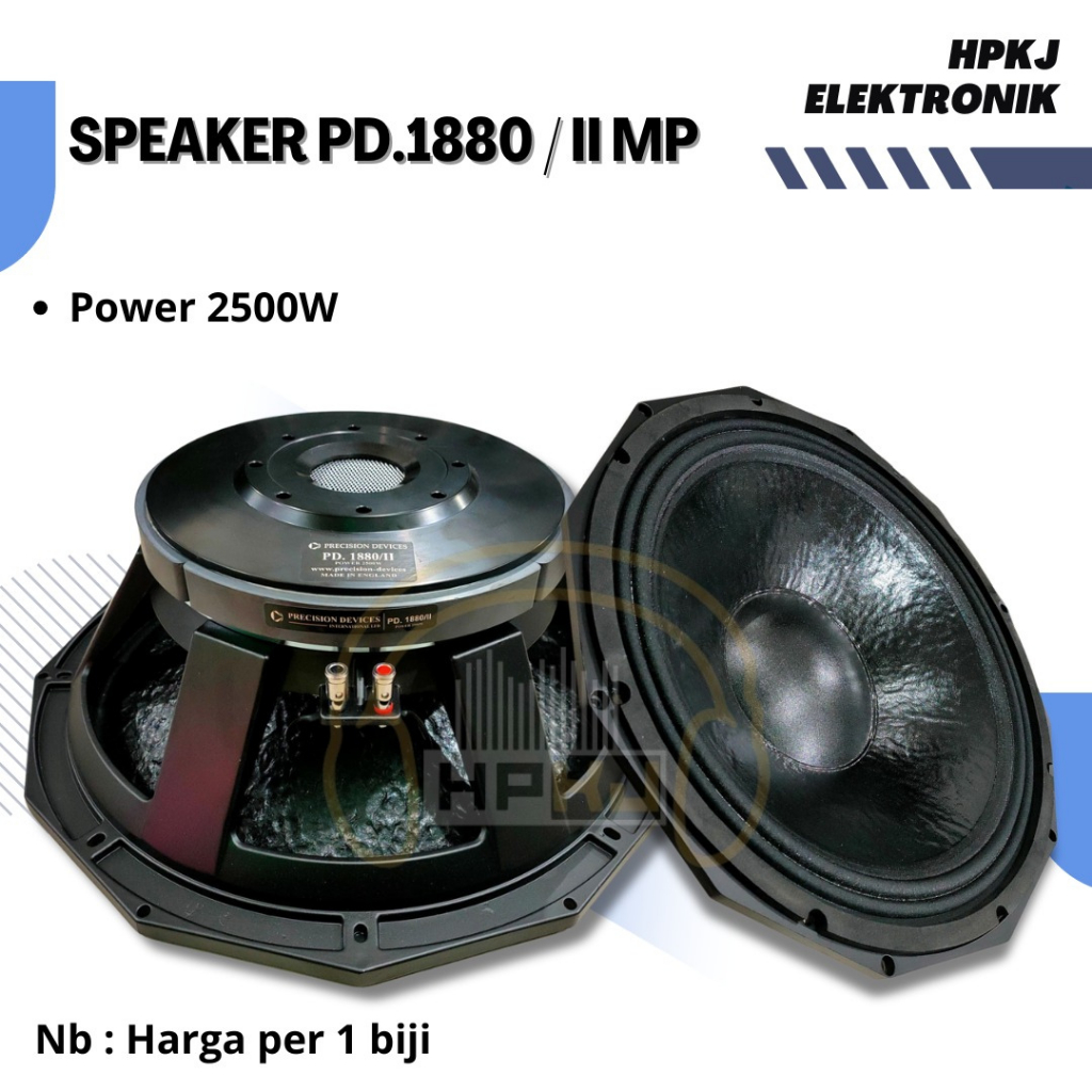Jual KOMPONEN SPEAKER 18 INCH PD1880/2 | PD 1880/II MAGNET PUTUS ...