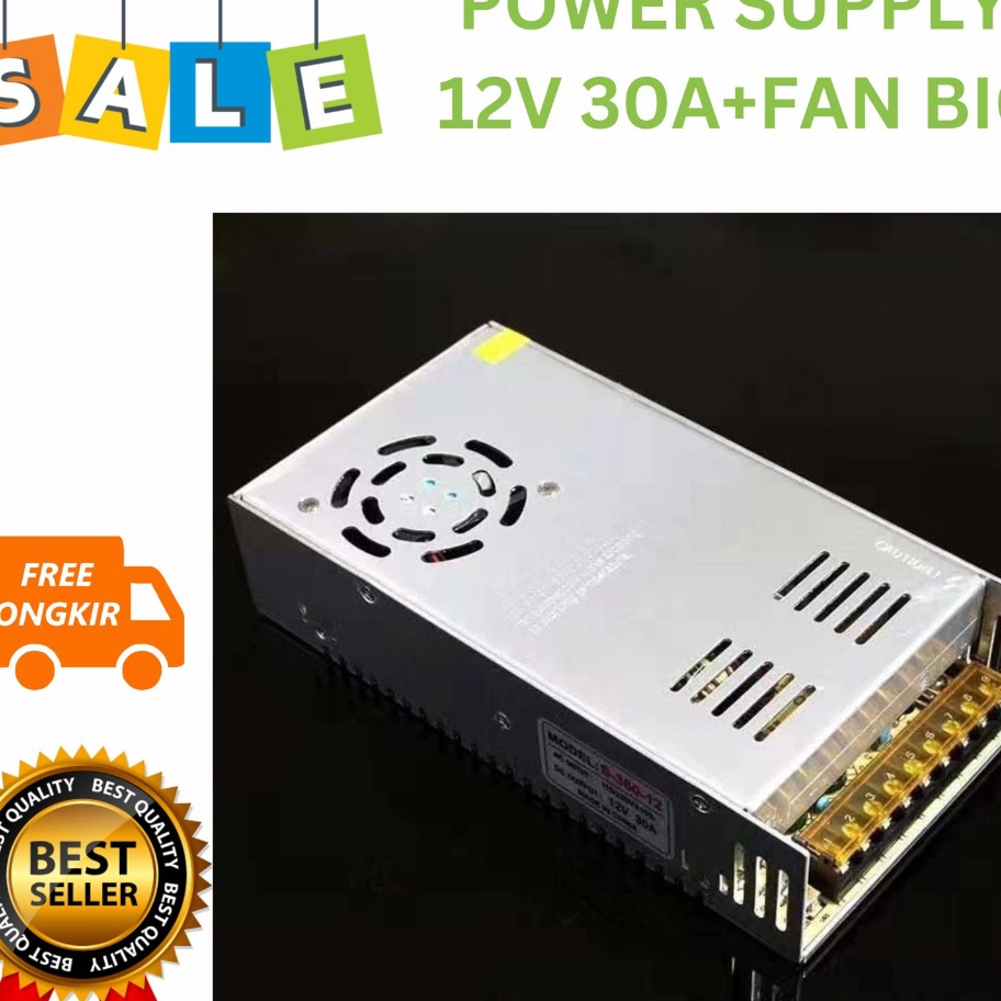 Jual DISCOUNT TODAY Adaptor Power Supply 12V 3A PSU Jaring CCTV LED AC ...