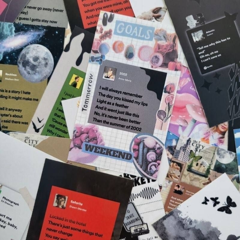 Jual [ 𝐌𝐈𝐍 𝐎𝐑𝐃𝐄𝐑 𝟖𝐤] 21pcs MUSIC PLAYLIST DECO STICKER / Playlist Music ...