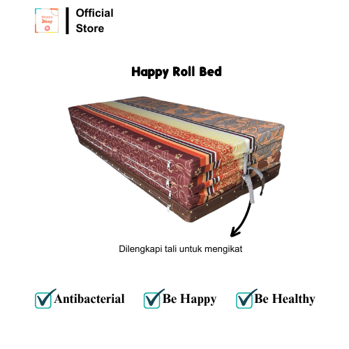 Jual Happy Roll Bed Single UK. 200 cm x 100 cm x 5 cm kasur lipat ...
