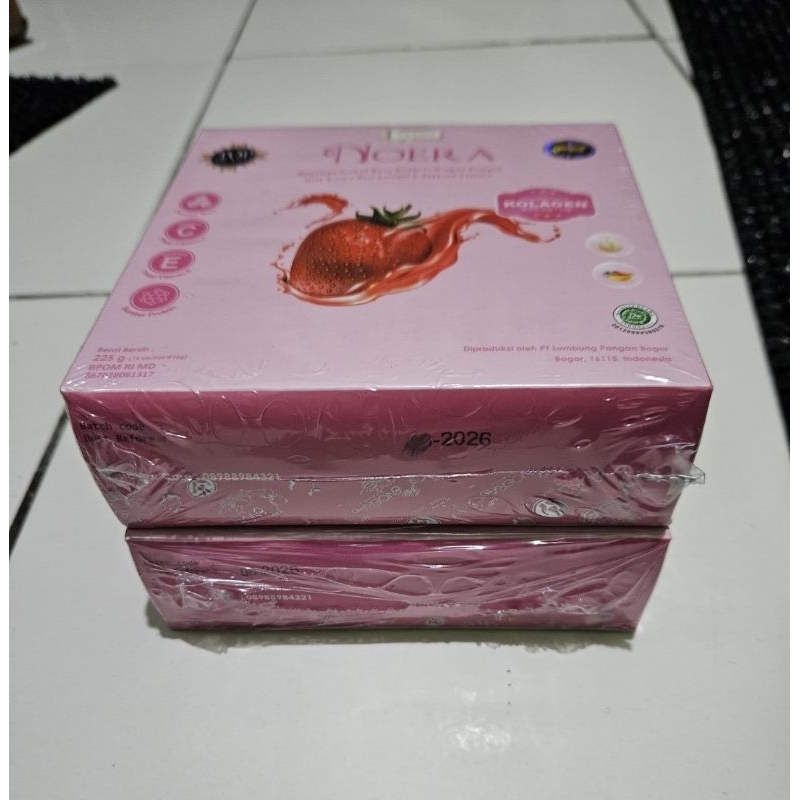Jual Paket 2 Box Noera Collagen Drink (Per-box Isi 15 Sachet) New ...