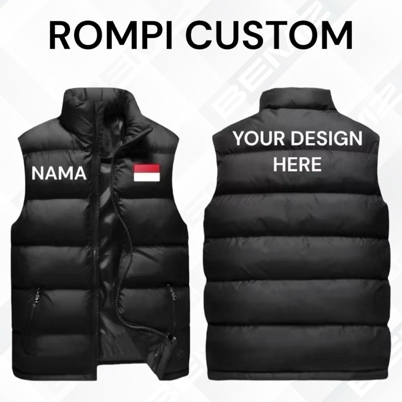Jual Custom bordir Satuan Partai Rompi | Shopee Indonesia