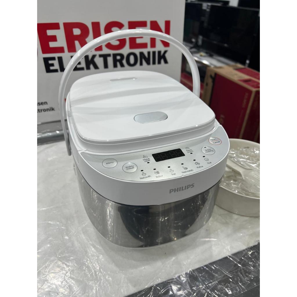 Jual Rice Cooker Philips HD 3170 Putih Kapasitas 0,85 Liter HD3170 ...