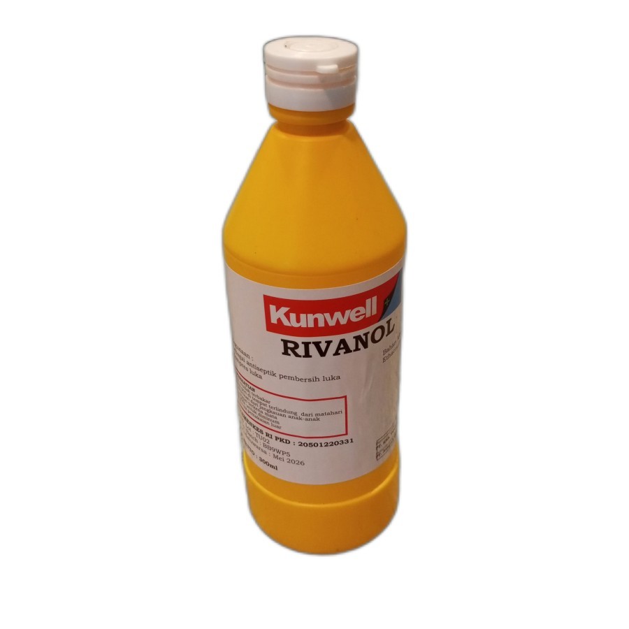 Jual Rivanol Kunwell 300 ML Antiseptik Luka | Shopee Indonesia
