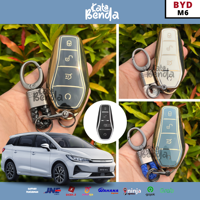 Jual Sarung Remote BYD M6 2024/2025 Cover Kunci Casing Smartkey ...