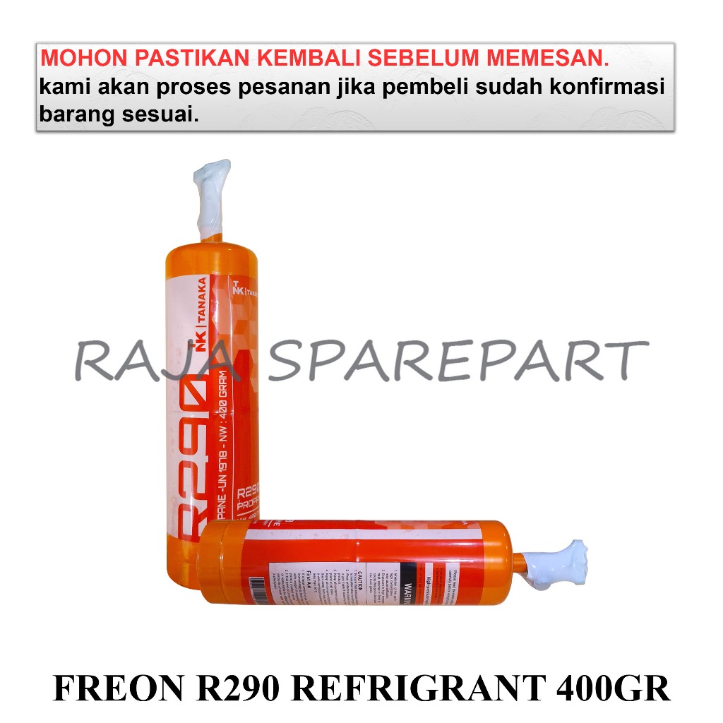 Jual FR2904 PEREON / PREON AC / FREON R290 REFRIGRANT 400GR (PENGIRIMAN ...