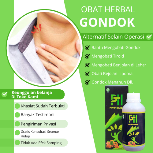 Jual Obat Gondok Kelenjar Tiroid Hipertiroid Hipotiroid Benjolan di ...