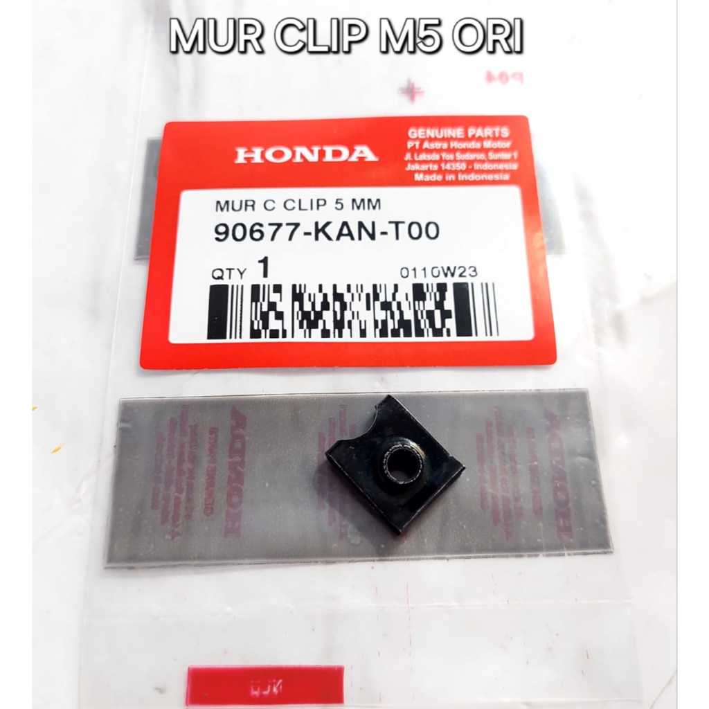 Jual MUR CLIP M5 HONDA ORIGINAL 90677-KAN-T00 | Shopee Indonesia