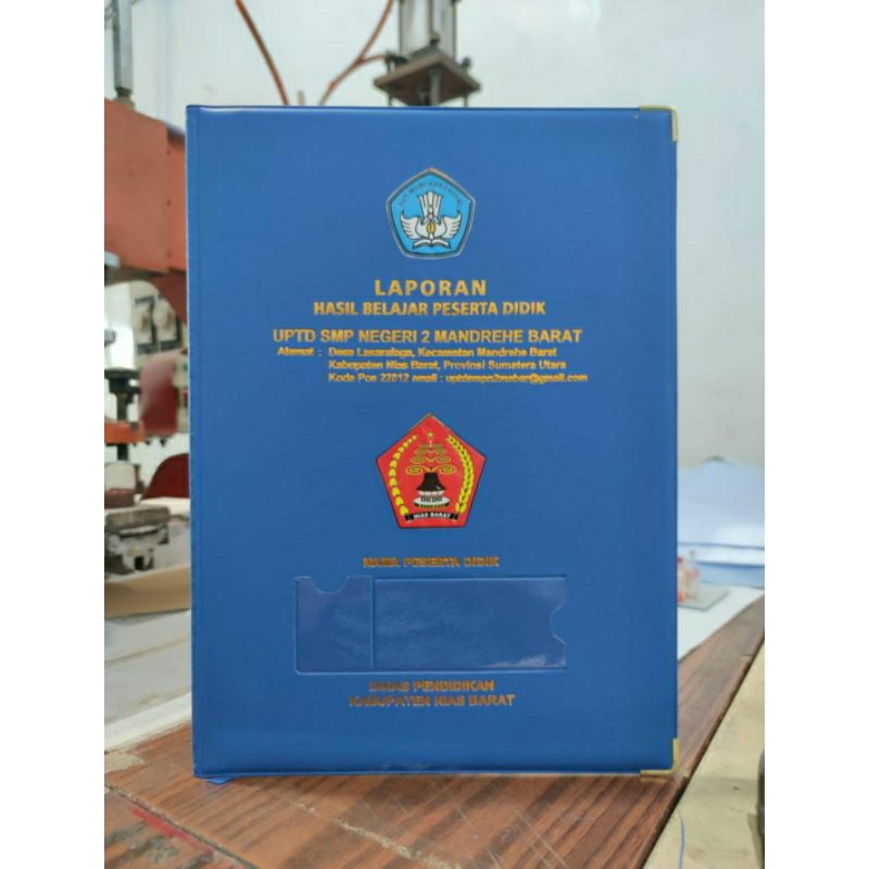 Jual Map rapot k13 custom ukuran f4 isi 20 + siku | Shopee Indonesia