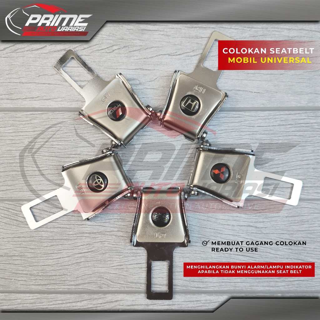 Jual COLOKAN SAFETY BELT LIFT MOBIL SEAT BELT BUZZER ADAPTOR STOPPER ...