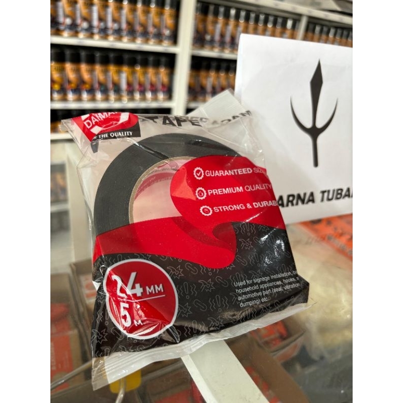 Jual Daimaru Double Tape Foam 24 mm x 5 meter / Double Tip Busa / Isolasi Bolak Balik | Shopee ...