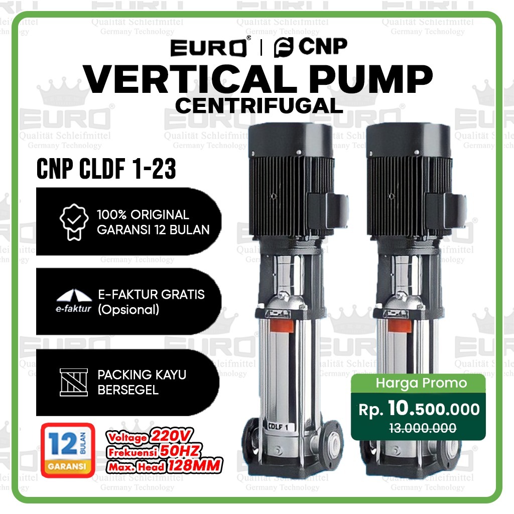 Jual Pompa Air Steam Mobil Carwash Vertikal CNPT (Centrifugal Pump ...