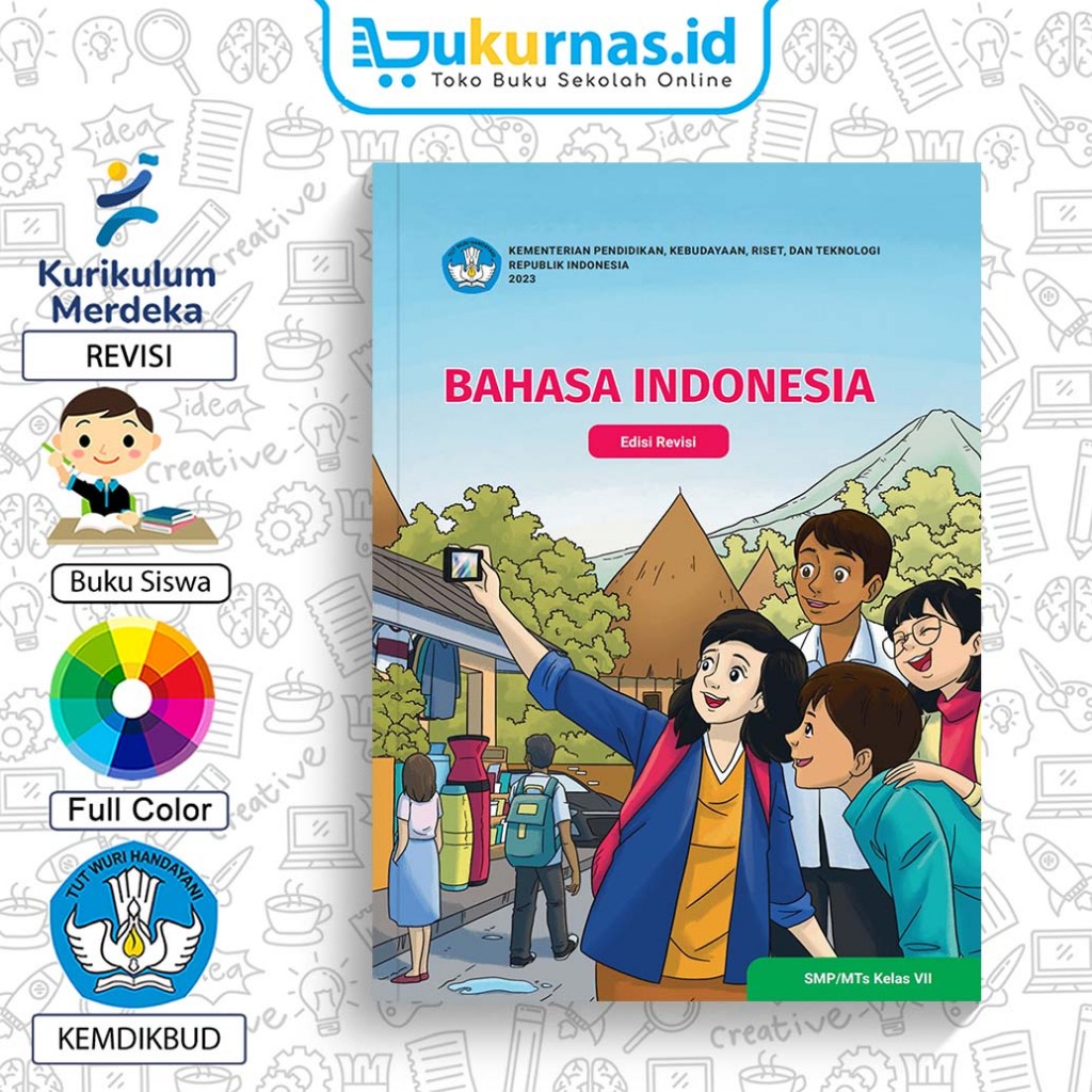 Jual Buku Bahasa Indonesia SMP/MTs Kelas 7 (Edisi Revisi) Kurikulum Merdeka Kurmer | Shopee ...
