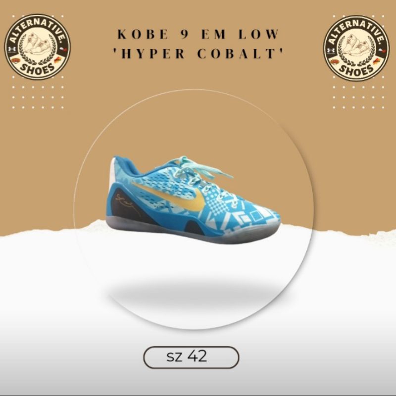 Jual Sepatu basket second | Kobe 9 em low 'hyper cobalt' | Shopee Indonesia
