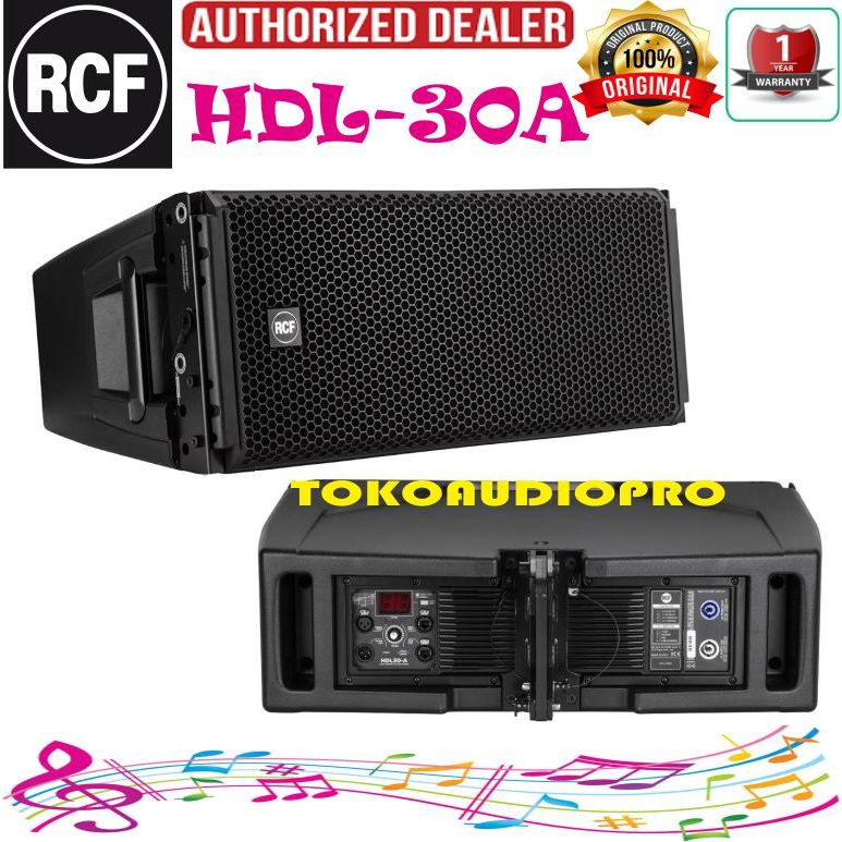 Jual Speaker RCF HDL30A Dual 10 Inch Speaker Line Array Aktif Original RCF HDL-30A | Shopee ...