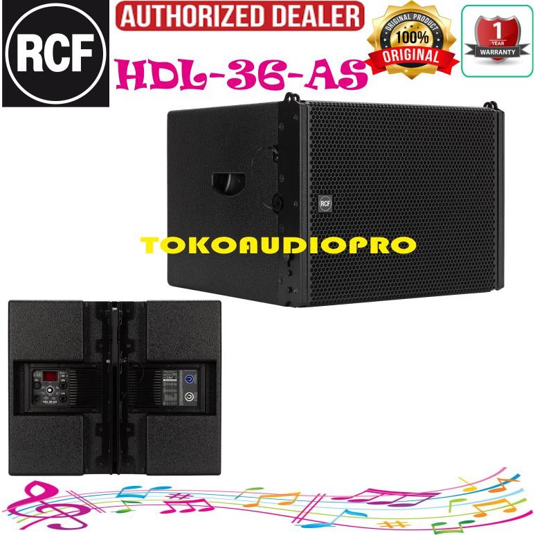 Jual Subwoofer RCF HDL 36-AS Subwoofer Aktif Rcf HDL36 AS Original RCF ...