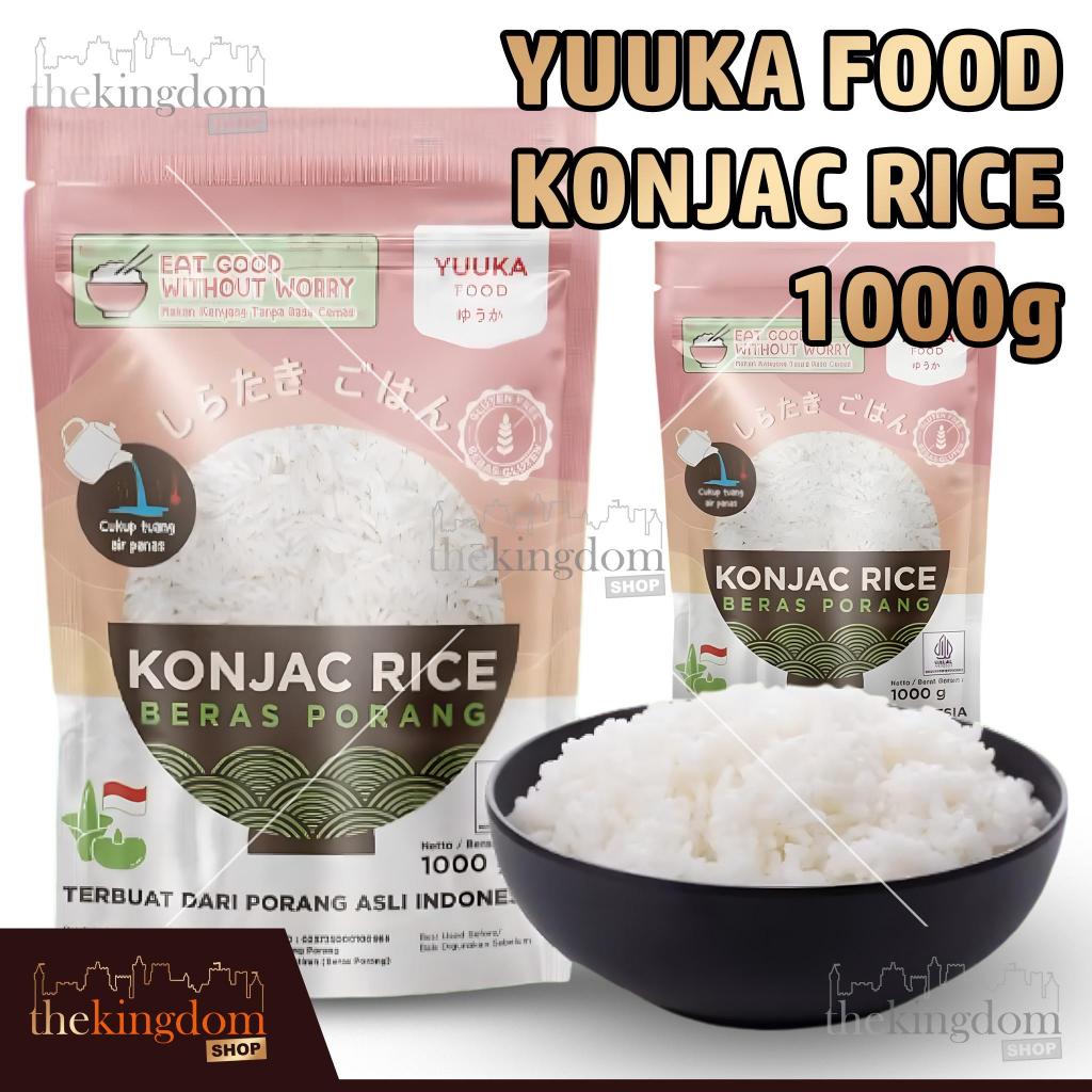 Jual Yuuka Food Konjac Rice 1000g Beras Porang Rendah Kalori Rendah ...