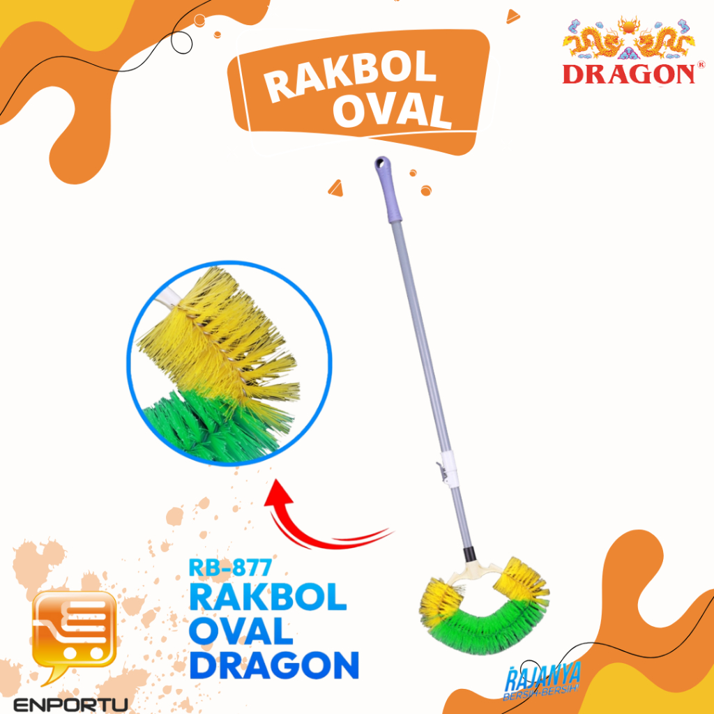 Jual DRAGON Rakbol Oval RB 877/ Sapu Plafon / Sapu Sawang Sarang Laba ...