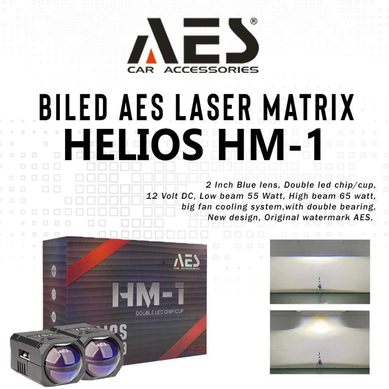 Jual BILED LASER MATRIX AES HELIOS 2INC HM-1 | Shopee Indonesia