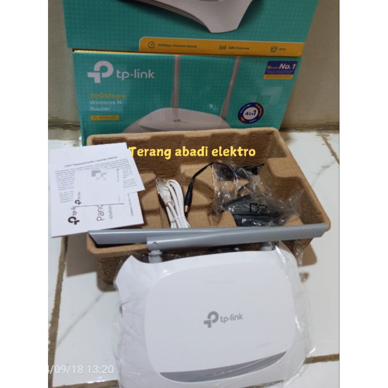 Jual TP LINK TL-WR840N 4in1 wireless & router 300mbps / router tp link ...