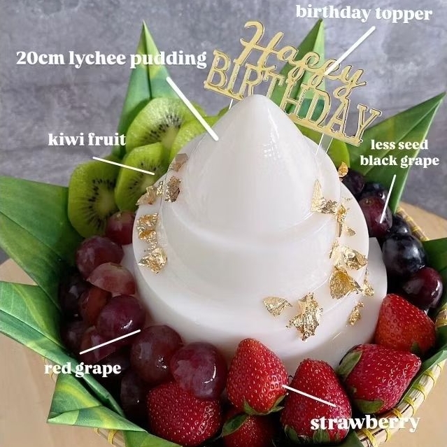 Jual Tumpeng Pudding Buah by Jelly Koe Ulang Tahun Anniversary Bridal ...