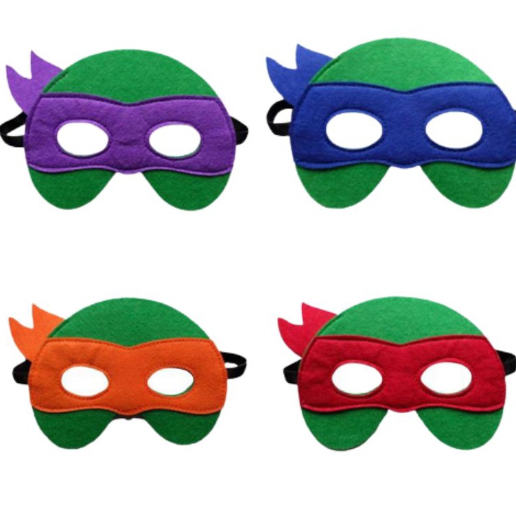 Jual Topeng Karakter Teenage Mutant Ninja Turtle Bahan Kain Boneka ...