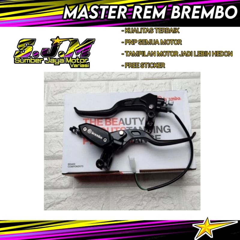 Jual Master Rem Tabung Oval Handle Rem Satu Set Kanan Kiri Untuk Semua ...