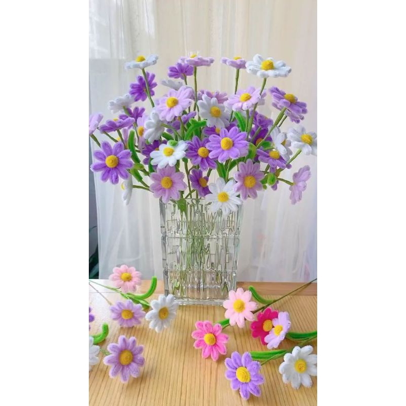 Jual bunga kawat bulu pertangkai | Shopee Indonesia