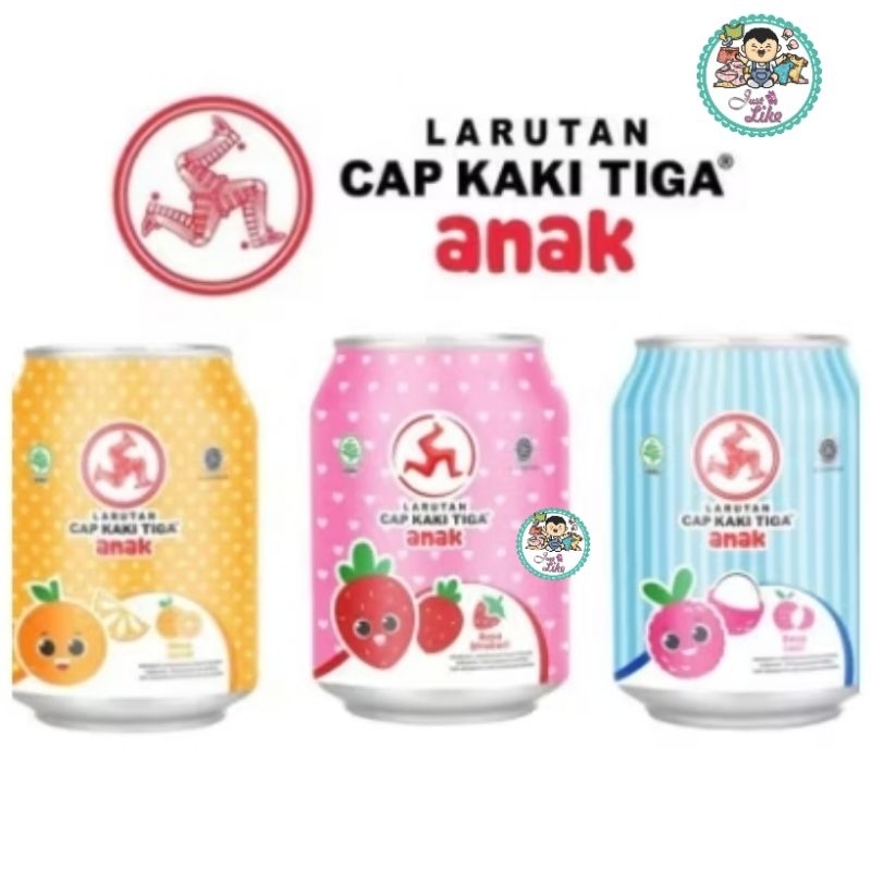 Jual LARUTAN CAP KAKI TIGA ANAK KALENG 250ML | Shopee Indonesia