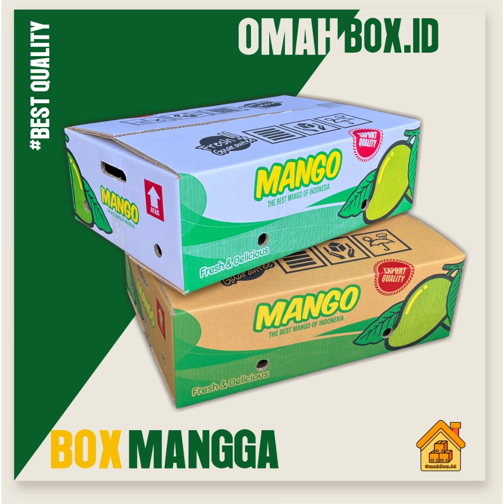 Jual box mangga isi 24 10 kg + sekat | 51x34x16 cm /box mango/box ...