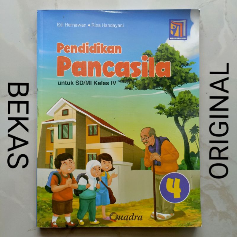 Jual Buku PPKN PKN Pendidikan Pancasila Kelas 4 IV SD MI Penerbit ...
