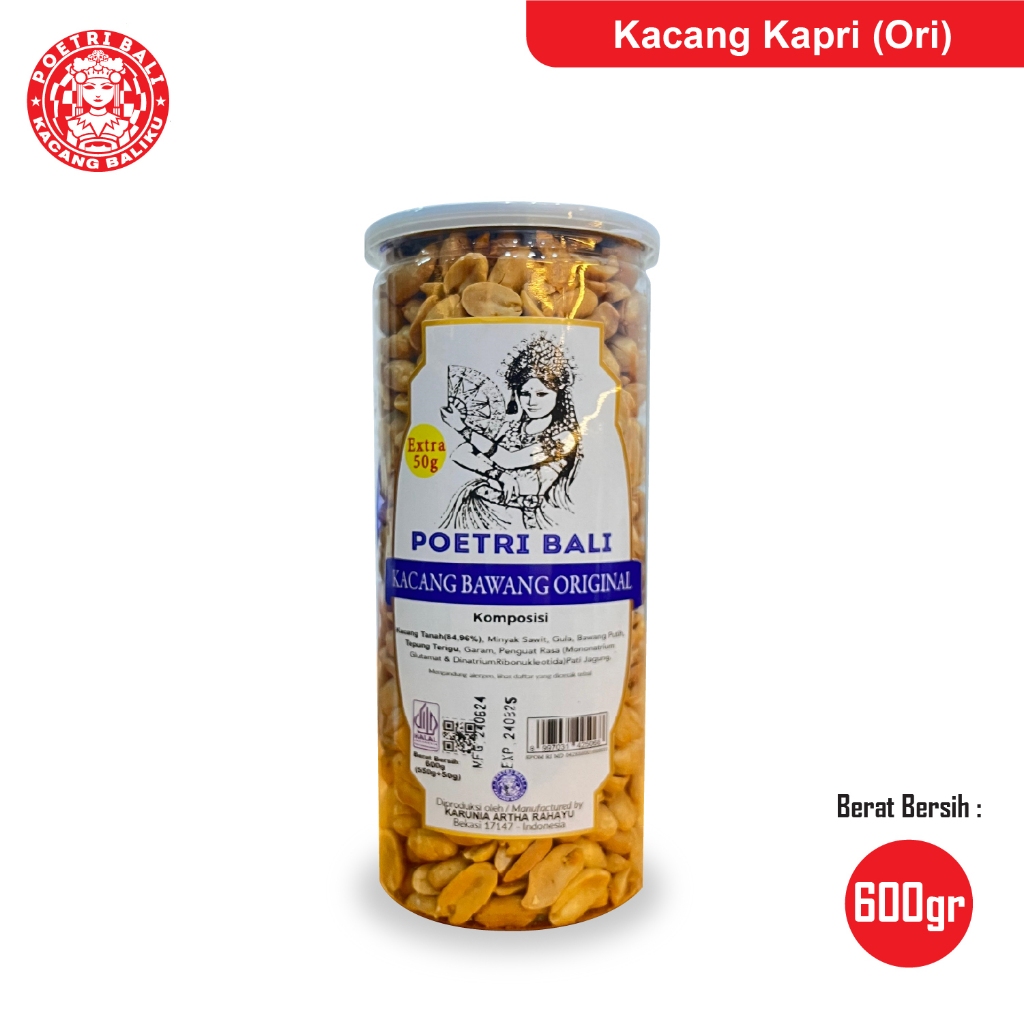 Jual Poetri Bali- Kacang Kapri Bali Original 550 gram | Oleh-oleh Khas ...