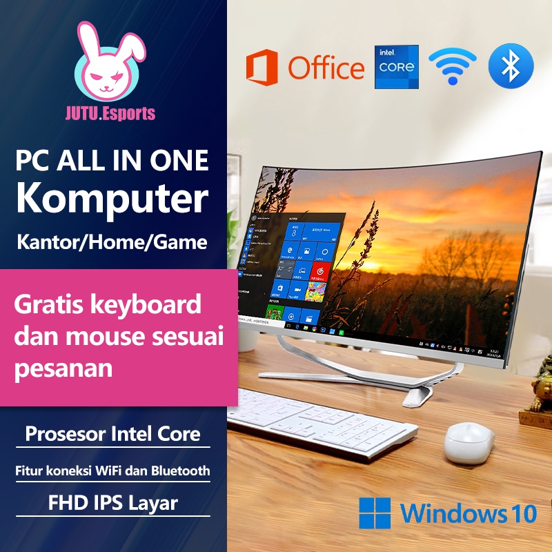 Jual Baru Prosesor super Core i7 baru, desain kantor bisnis layar besar ...
