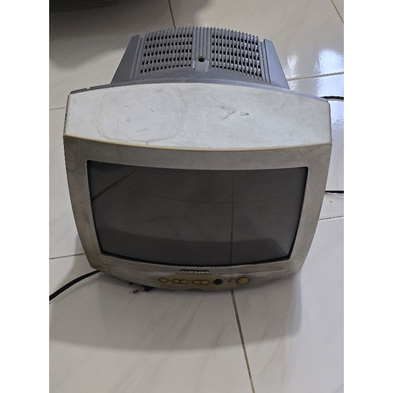 Jual TV tabung Samsung 14 inch rusak mati prelove | Shopee Indonesia