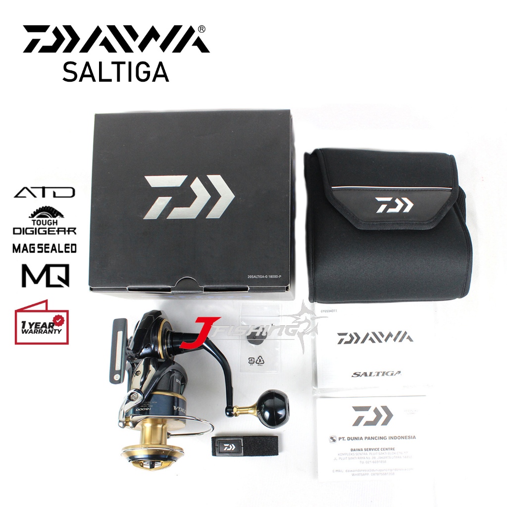 Jual REEL DAIWA SALTIGA 20 G | JIGGING | POPPING | RESMI | Shopee Indonesia