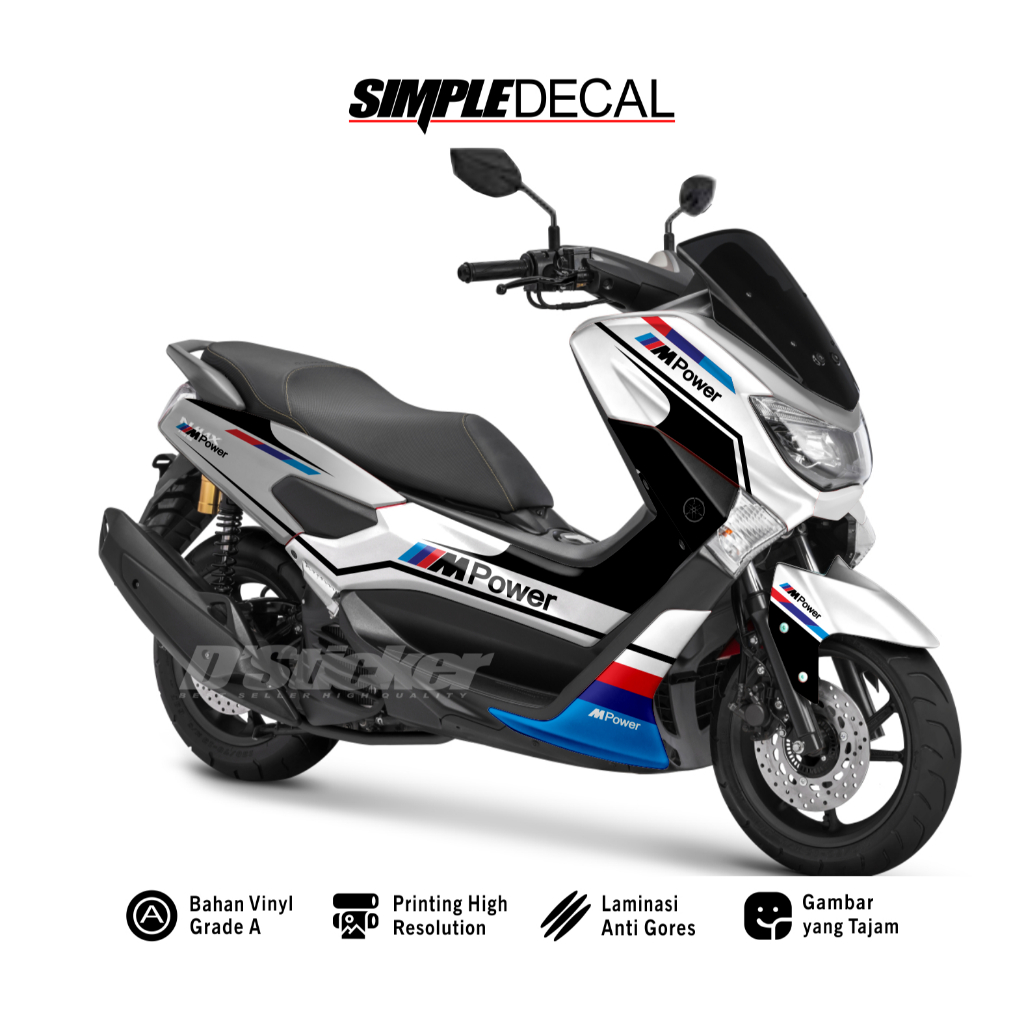 Jual stiker decal nmax lama 155 Stiker Decal Fullbody Nmax Old new ...