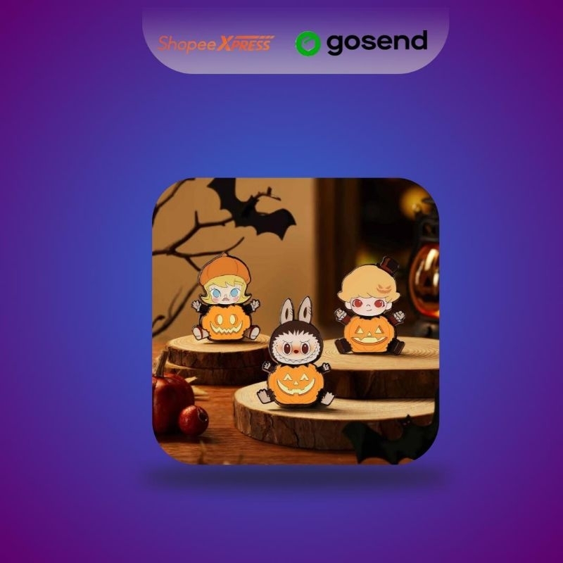 Jual Happy Halloween Party Series (Labubu, Molly, Dimoo) | Shopee Indonesia