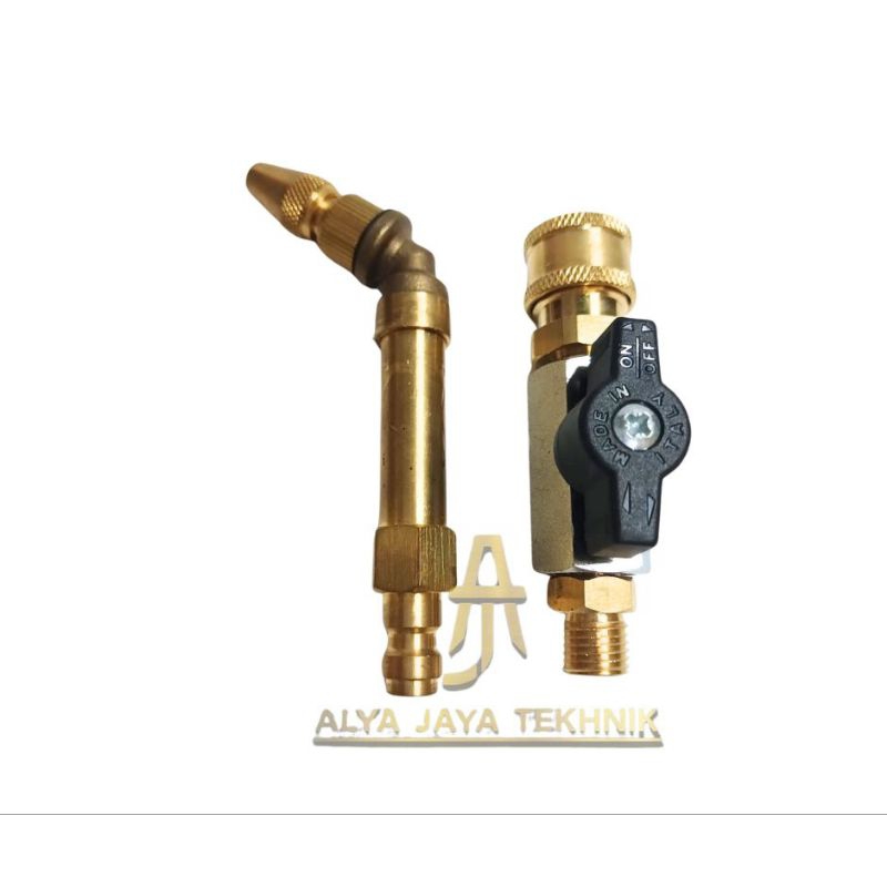 Jual kran steam AC italy model coupler nozle tasco 20 cm!!! | Shopee ...