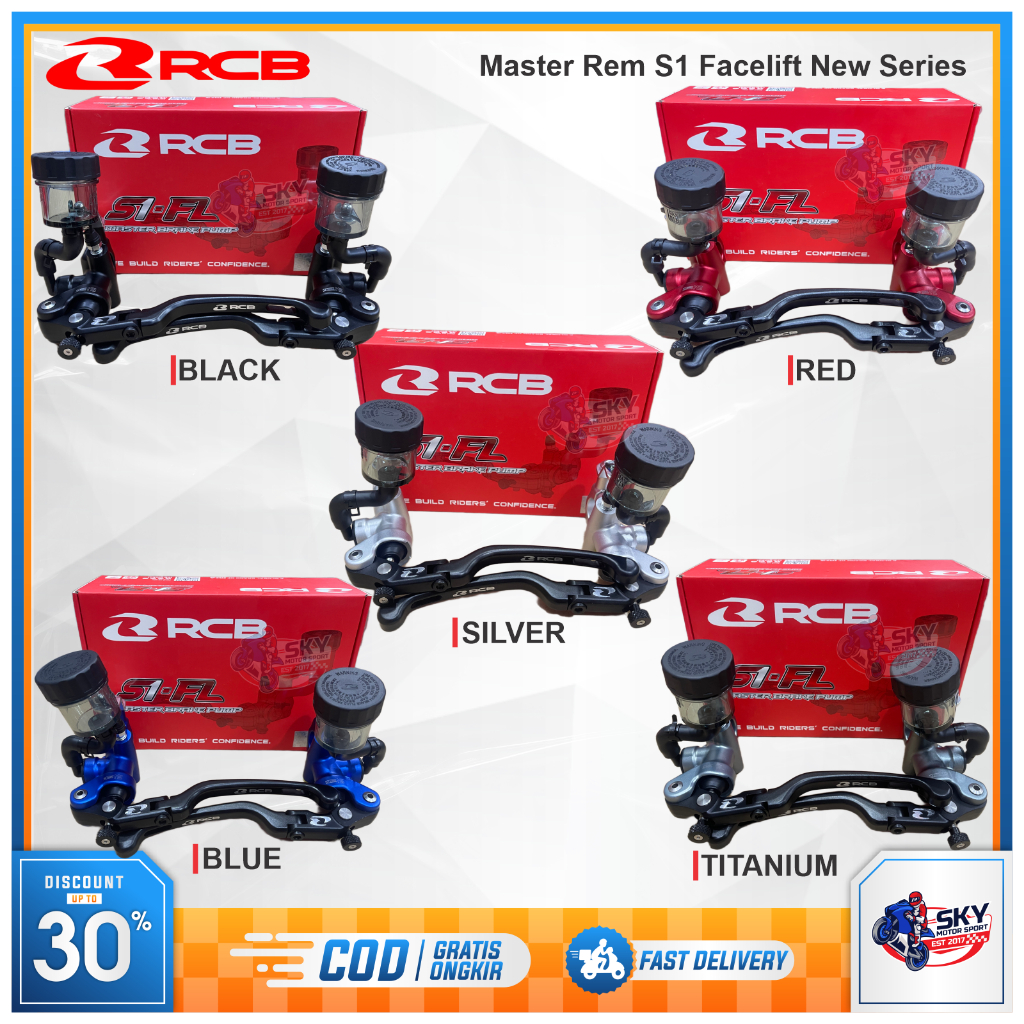 Jual Paket Master Rem S1 Facelift RCB 14mm Nmax Pcx Xmax Adv Vario ...