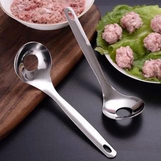 Jual NUM SENDOK BAKSO STAINLESS/SENDOK CETAKAN BAKSO | Shopee Indonesia