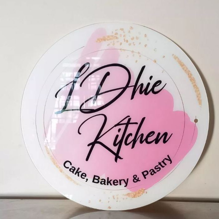 Jual Logo usaha akrilik stiker murah / signage akrilik bebas design ...