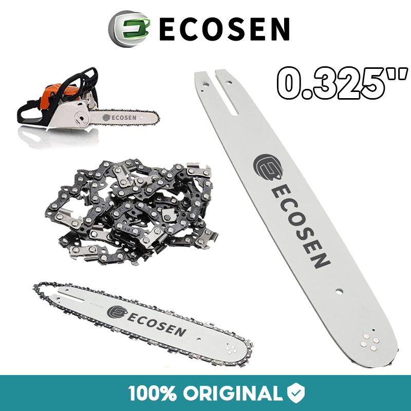Jual ECOSEN 0.325‘’Guide Bar Chainsaw Blade Chainsaw Chain Rantai Chainsaw 20 22 24 Inch ...