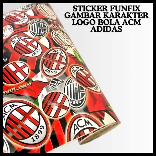 Jual STICKER STIKER FUNFIX KARAKTER LOGO BOLA ACM ADIDAS ALL MOTOR ...
