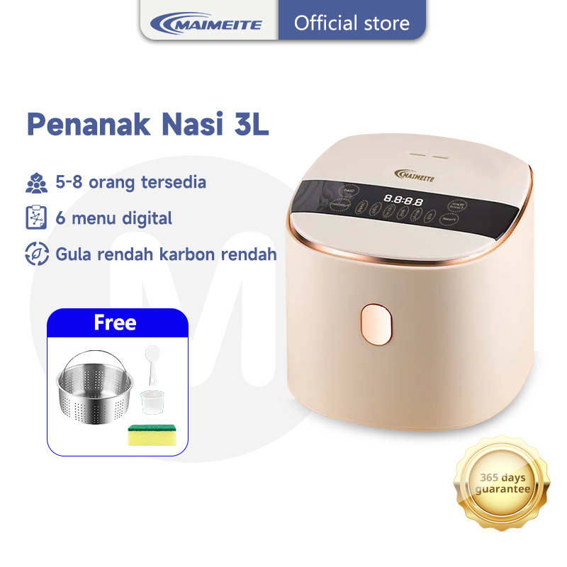 Jual MAIMEITE 6 in 1 Penanak Nasi Digital Mejikom Panci Anti Stick Low ...